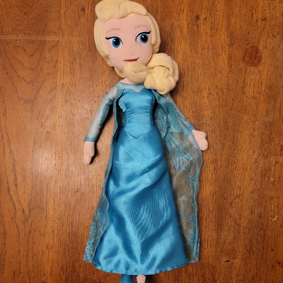 Disney | Toys | Disney Frozen Elsa Plush Doll | Poshmark